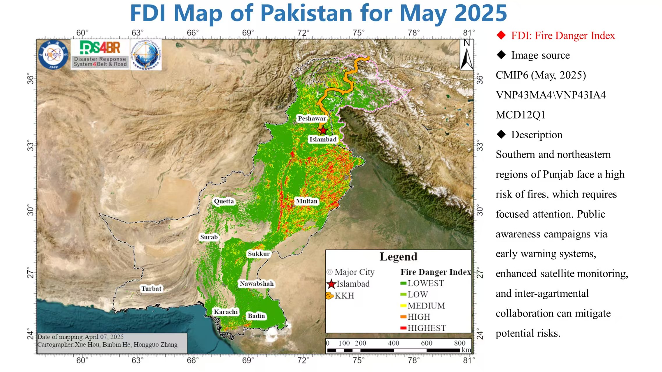 FDI Map of Pakistan-地球科学与信息物理学院
